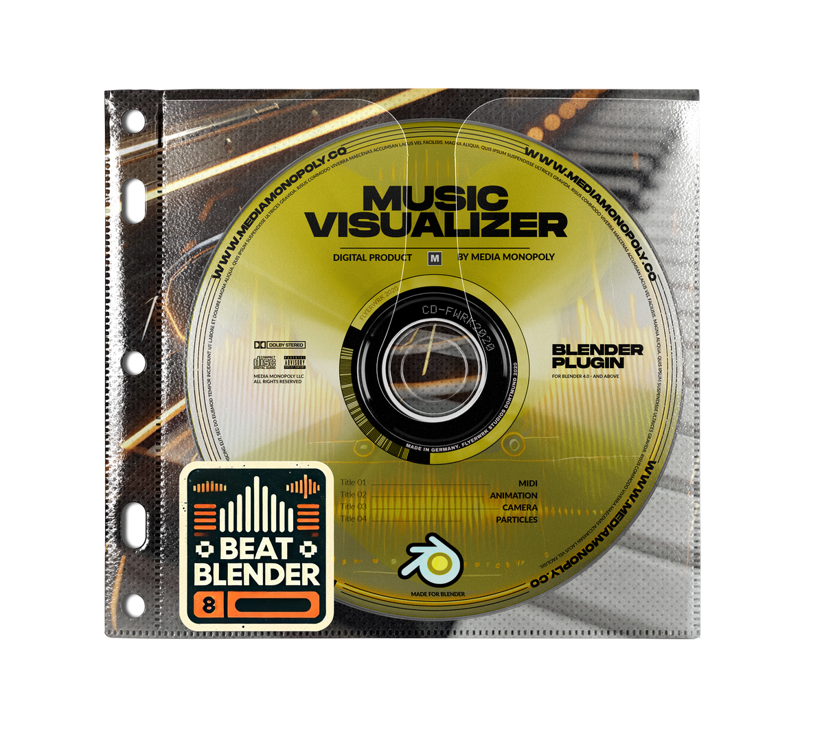 BeatBlender - Music Animation Plugin for Blender – MediaMonopoly